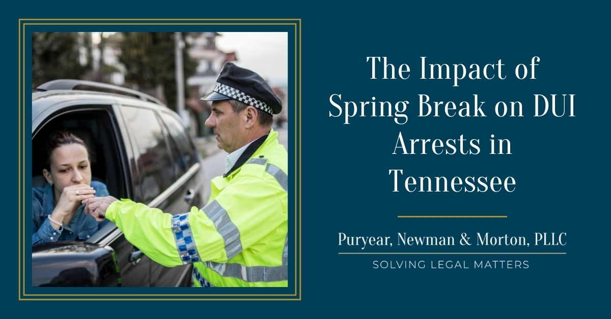 The Impact of Spring Break on DUI Arrests in Tennessee